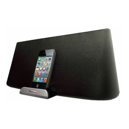 Sony RDP-XA700iP Personal Audio Docking System Operating Instructions ...