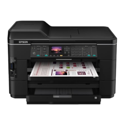 Epson WorkForce WF-7525 Datasheet | Manualzz