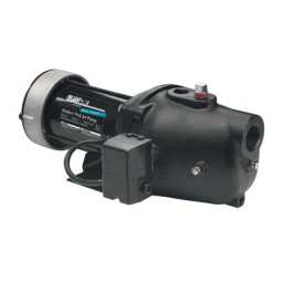 WAYNE Jet Pump Water Systems Manual - SWS50-1/2 HP, SWS75-3/4 HP ...