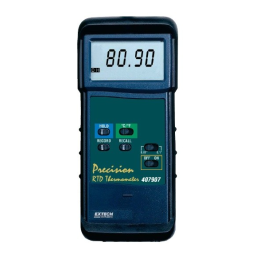 Extech Instruments 407907 Manual de usuario | Manualzz