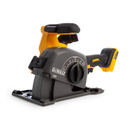 DeWALT DCG200 Wall chaser Instruction Manual | Manualzz