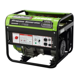 GENTRON PROPANE GENERATOR Owner's Manual | Manualzz