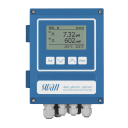 Swan Analytical Instruments AMI pH/mV:pH/mV Betriebsanleitung | Manualzz
