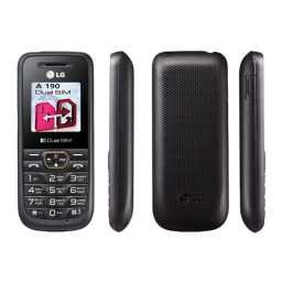 LG-A190 User Guide: AI Chat & PDF Download | Manualzz