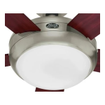 Hunter Ceiling Fan M3533 Installation and Operation Manual | Manualzz