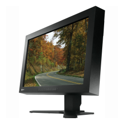 Eizo CG232W User`s manual | Manualzz
