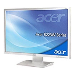 Acer EcoDisplay B223W Brochure & Specs | Manualzz