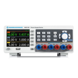 Rohde&Schwarz NGE100 User Manual | Manualzz