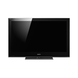 Sony KDL-40NX700 User manual | Manualzz