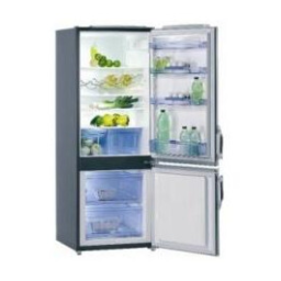 Gorenje RF 54234 W User Guide | Manualzz