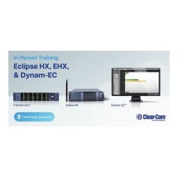 Clear-Com Eclipse HX Dynam-EC User Guide | Manualzz