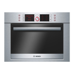 Bosch HBC86K753B Stainless steel Built-in compact oven with microwave ...