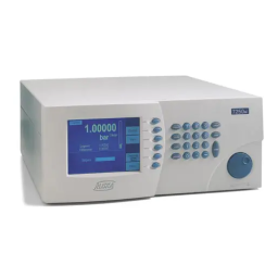 Fluke Calibration 7250 7250i, and 7250xi Pressure Controller ...