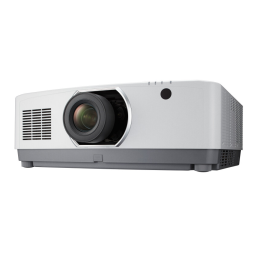 NEC PA653UL, PA803UL Installation Manual | Manualzz