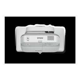Epson PowerLite 675W Projector Product sheet | Manualzz