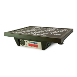 Autocue CRT Upgrade Kit Guide | Manualzz
