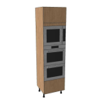 Euro-Rite Cabinets Microwave/Double Oven Cabinet User manual | Manualzz