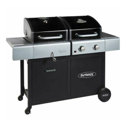 Outback OUT370705 Dual Fuel 2 Burner User Manual | Manualzz
