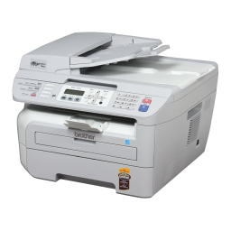 Brother MFC-7340 Monochrome Laser Fax Instrukcja instalacji | Manualzz