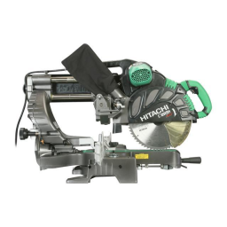 Hitachi C 12LSH, C 12RSH Handling Instructions Manual | Manualzz