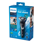 Philips S5550/44 Shaver series 5000 Wet and dry electric shaver Product ...