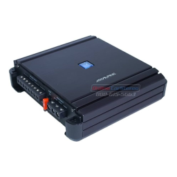 Alpine MRP-F300, MRP-F600, mrp f600, mrp f300 El manual del propietario ...