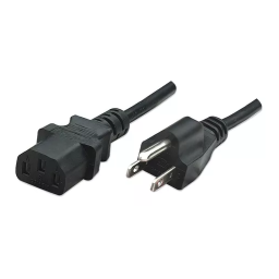 Manhattan 323338 PC Power Cable Datasheet | Manualzz