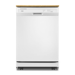 Whirlpool WDP370PAHW Dishwasher Installation Instructions | Manualzz