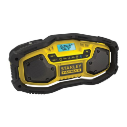 STANLEY FMC770 Site radio Instruction Manual | Manualzz