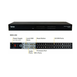 Raritan MCD-DUAL MasterConsole Digital Dual KVM Switch Installation ...