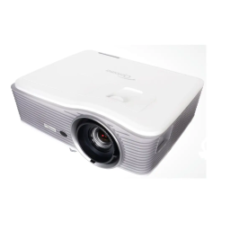 Optoma EH515 1080p Full 3D Projector Installation Guide | Manualzz