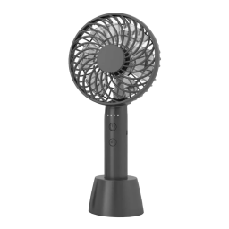 Kmart 43049806 10cm Rechargeable Handheld fan User manual | Manualzz