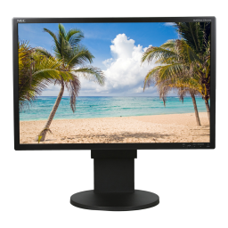 NEC EA261WM-BK Computer Monitor User's Manual | Manualzz