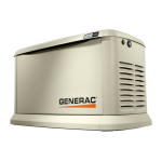 Generac 11 kW G0070321 Standby Generator Manual de usuario | Manualzz