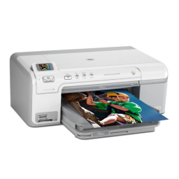 HP Photosmart D5300 Printer series คู่มือผู้ใช้ | Manualzz