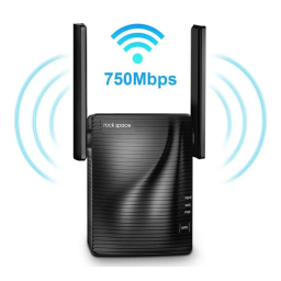 rock space AC750/AC1200 Dual Band WiFi Repeater User Guide | Manualzz