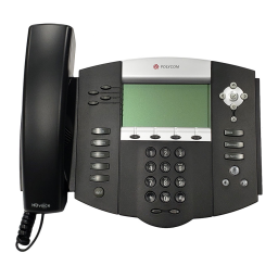 Polycom SoundPoint IP 560 User guide | Manualzz