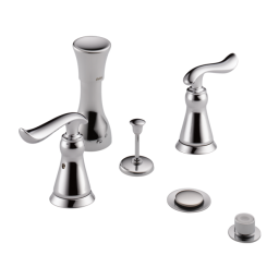 Delta Classic 3-Handle Bidet Faucet Información del Producto | Manualzz