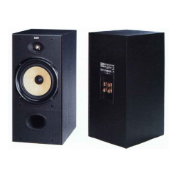 B&W DM 600 DM 601, DM 602 OWNER'S MANUAL | Manualzz
