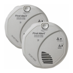 First Alert SCO5 Smoke/Carbon Monoxide Alarms User’s Manual | Manualzz
