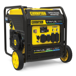 Champion Power Equipment 201176 9000W Tri-Fuel Inverter Generator User ...