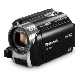Panasonic SDR-H90/H80: Manual con IA y PDF | Manualzz