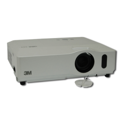 3M Digital Projector X64 Datasheet | Manualzz