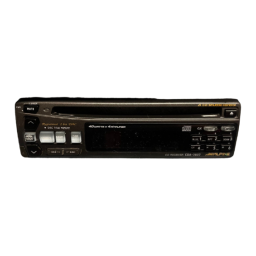 Alpine CDM-7833 Owner`s manual | Manualzz