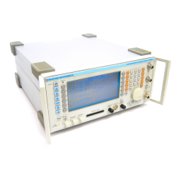 Communications Service Monitor 2945B Operating Manual | Manualzz