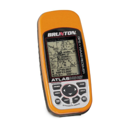 Brunton ATLASMNS GPS Receiver: AI Chat & PDF Access | Manualzz