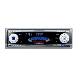 Blaupunkt Casablanca CD52 Operating Instructions | Manualzz