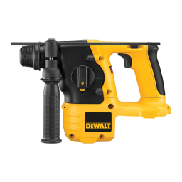 DEWALT DC222 DC223 DC224 Bohrhammer User Manual + AI Chat & PDF | Manualzz