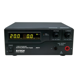 Extech Instruments 382275 User`s guide | Manualzz