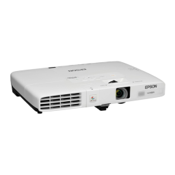 Epson EB-1751 Datasheet | Manualzz